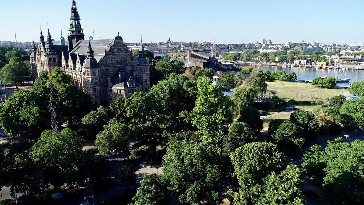 Royal Djurgården (Swedish: Kungliga Djurgården), Östermalm, Stockholm ...