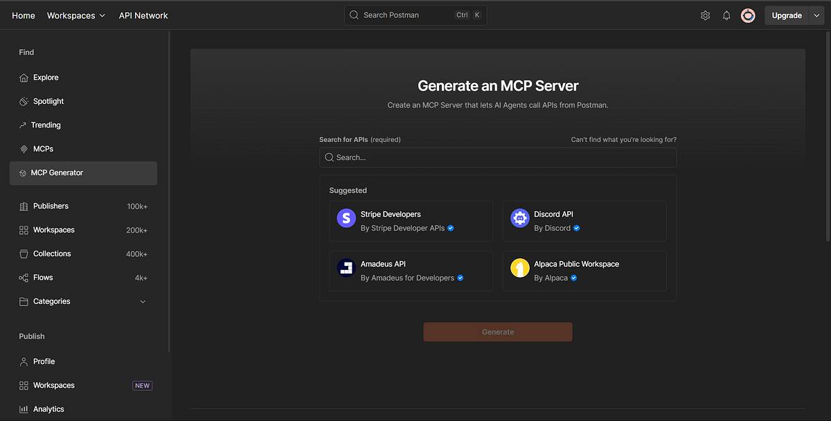 Creating the MCP Server using the http requests in Postman. | by Amit khedkar | Medium