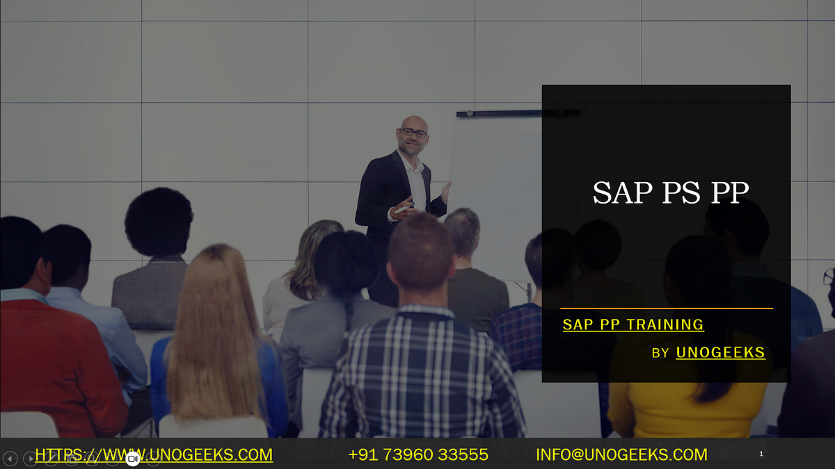 SAP PS PP. SAP PS and PP: A Powerful Combination… | by vahiniUnogeeks ...