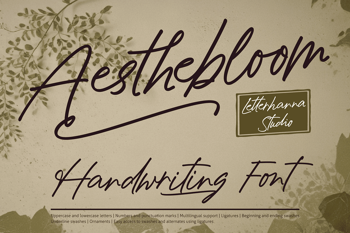 Aesthebloom Handwriting Font. Introducing Aesthebloom Handwriting… | by Aldohsb | Mar, 2025 | Medium