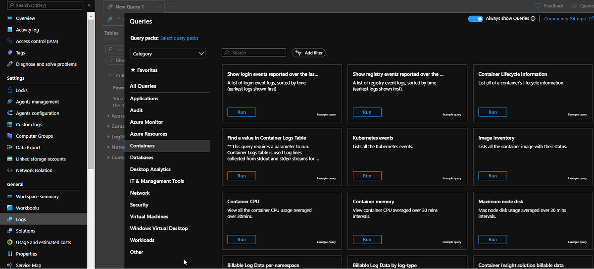 Azure Kubernetes (AKS) Events with Azure Log Analytics | by Thirumurthi ...