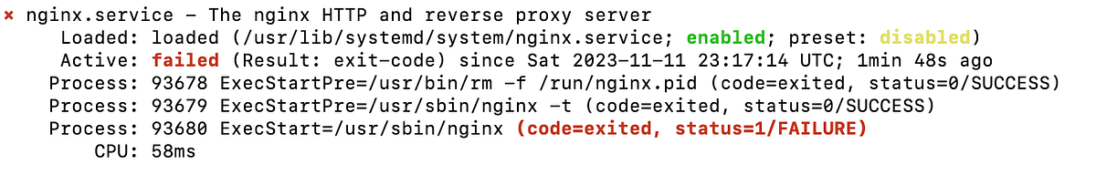 How to fix the bug that port 80 conflict of nginx in AWS EC2 | by Henry Coder | bugfixed | Nov ...