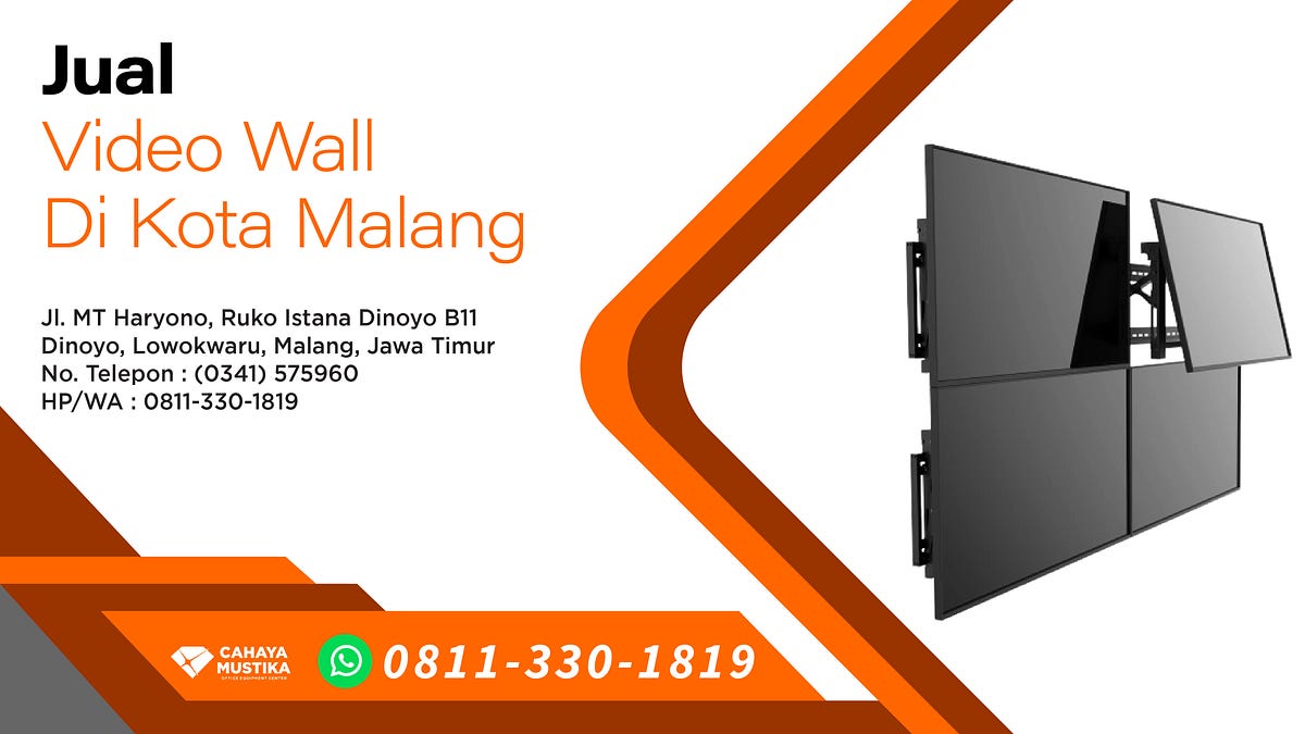 WA 0811 330 1819, Jual Video Wall Murah di Kota Malang | by Jual ...