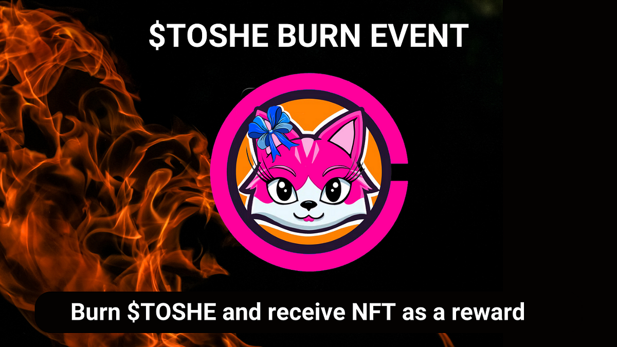 $Toshe Community burn event. 📣We’re cooking up a plan to reduce the ...