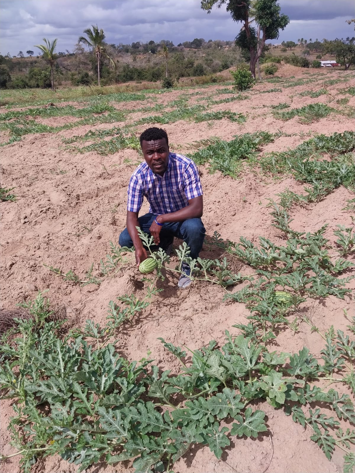 Mr Didymus from Kenya was financially supported by Dr David Render and his team to help invest ...