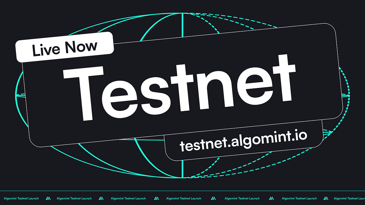 Algomint Launches on Testnet. We know what you have been waiting for ...