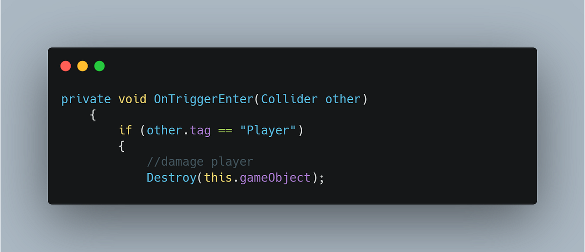 When to use OnTriggerEnter v.s. OnCollisionEnter in Unity. | by Justin Sirois | Medium