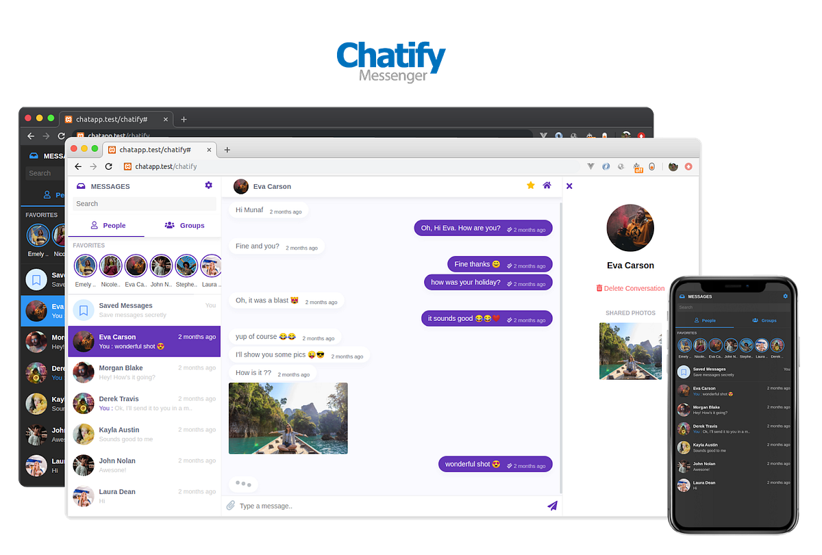 Build a complete real-time chat app with Laravel and Chatify | by Munaf ...
