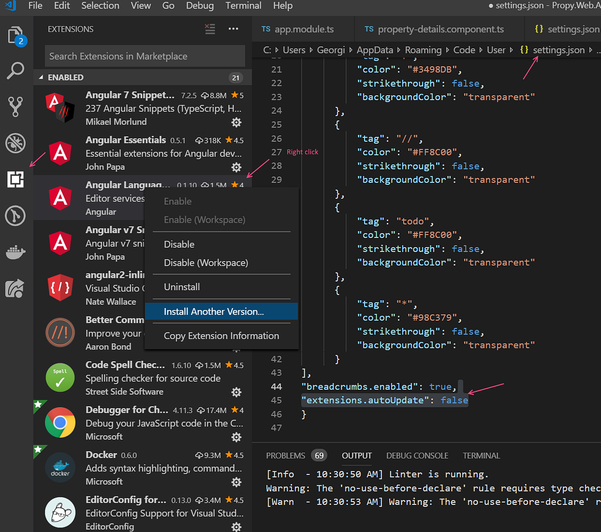 Angular Language Service is not Working? | by Georgi Parlakov | Medium