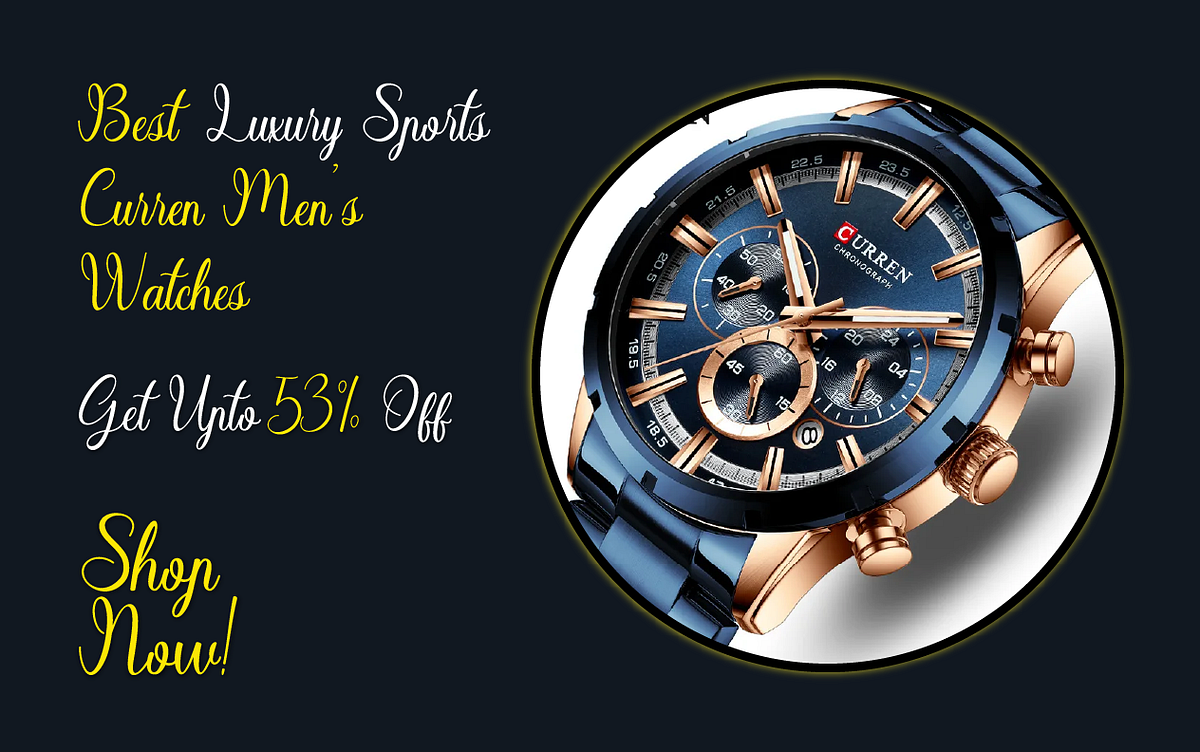 Explore The Best In Luxury Sports and Ultra-Slim Smart Watches For Men ...