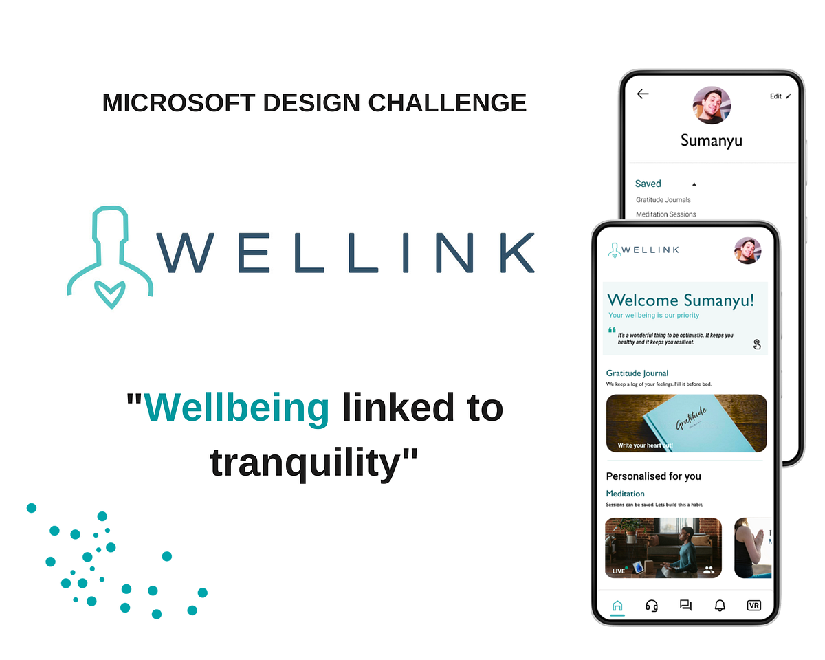 Wellink-Microsoft Design Challenge Case study | by Sumanyu Dutta | Medium
