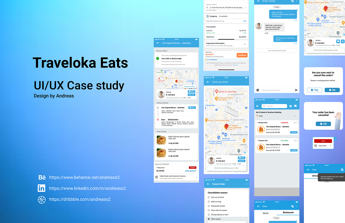 UI/UX Case Study: Traveloka Eats. Hello, I’m Andreas fresh graduate… | by Andreas Suwardi | Medium