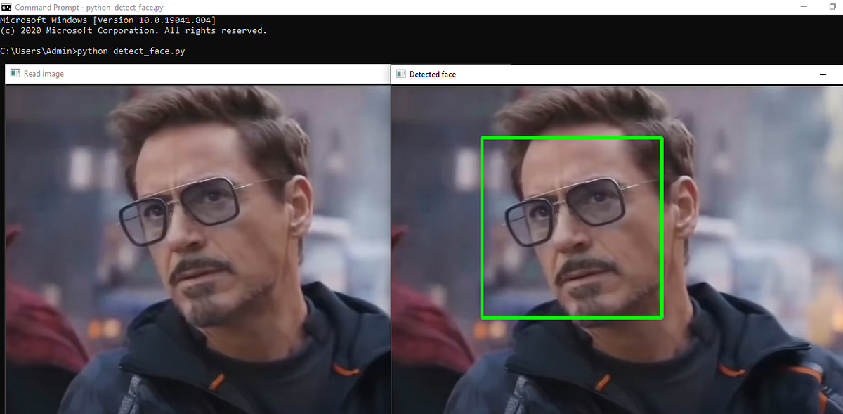 Face Detection in 10 lines of code! | by Ashay Telang | Medium