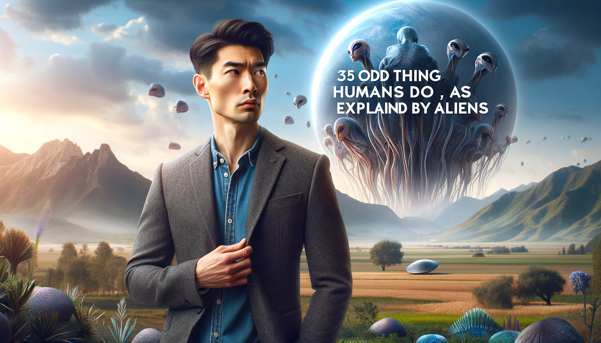 35 Odd Things Humans Do, As Explained by Aliens | by Nathan Chen | Medium