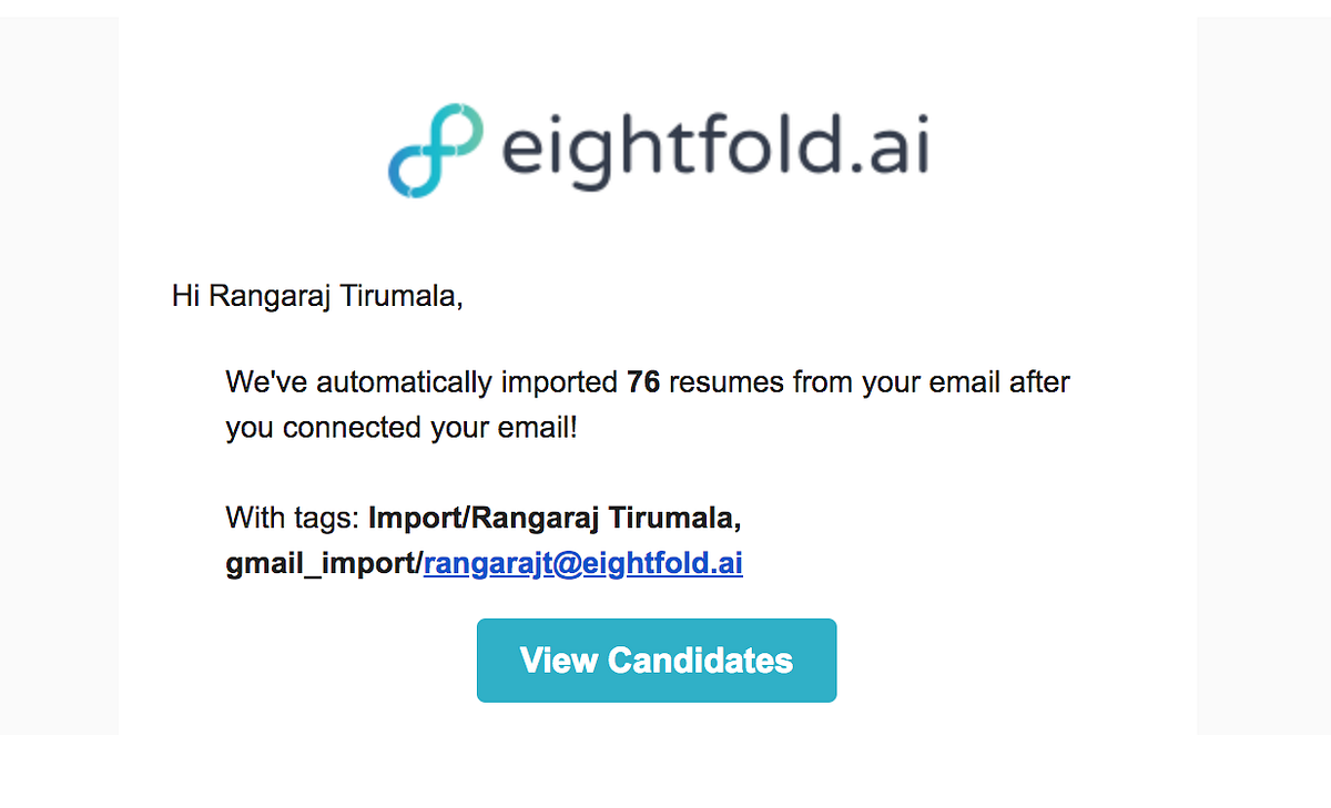 Discover Hidden Resumes in Your Inbox | by Engineering at Eightfold.ai ...