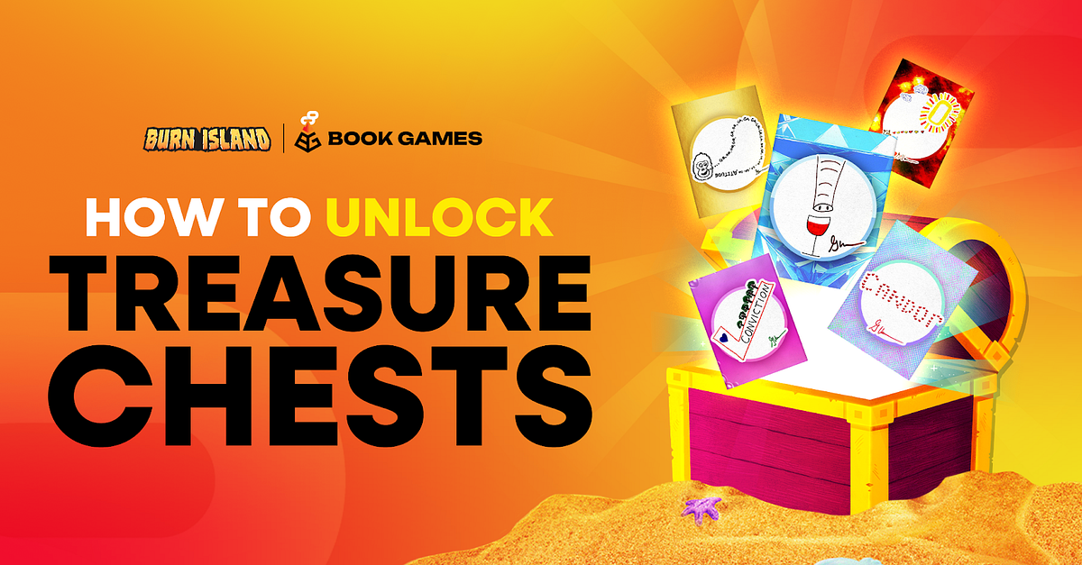 How To Use Your BOOK GAMES Tokens To Unlock Burn Island’s Treasure ...