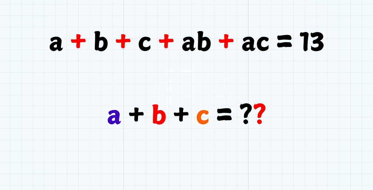 A “Simple” Equation with a Hidden Trick | by Nnamdi Samuel | Think Art ...