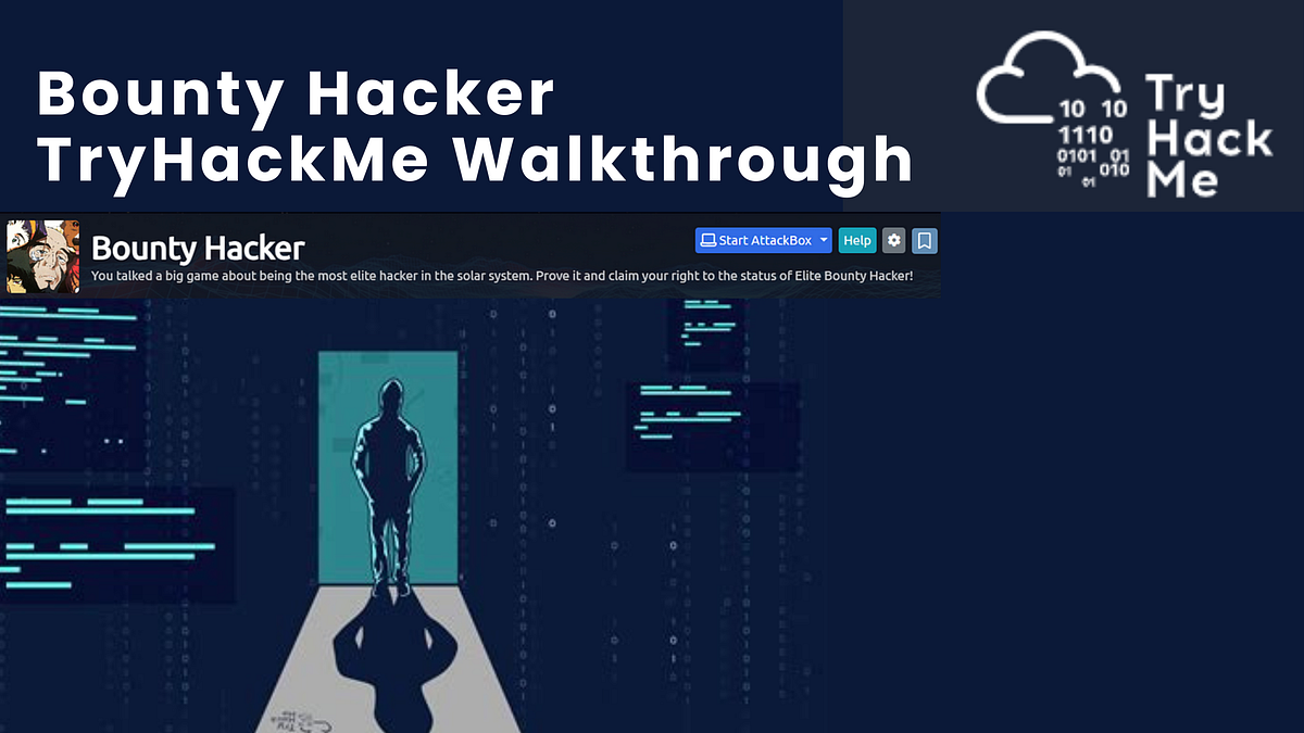 Bounty Hacker Tryhackme Walkthrough By Sudeepa Shiranthaka Infosec Write Ups