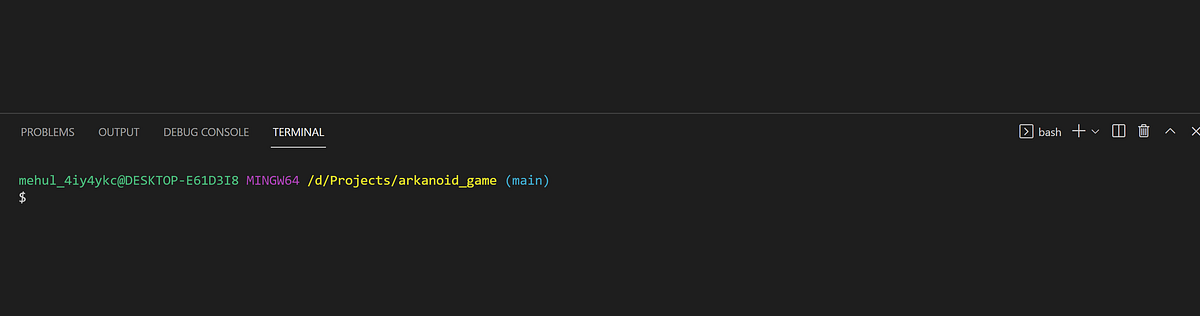 Make bash default terminal in VSCode - Mehul Prajapati - Medium