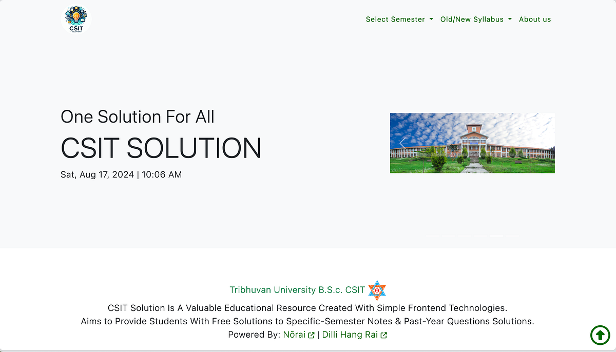CSIT-SOLUTION. One CSIT Solution For All | by dilli_hangrae | Aug, 2024 | Medium