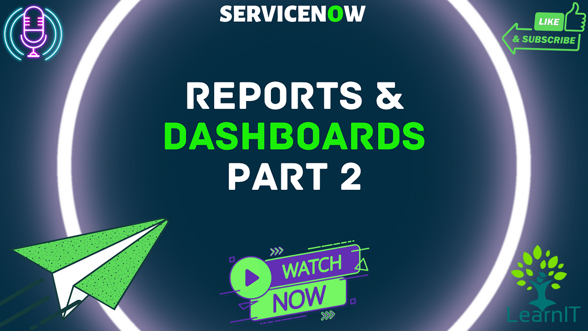 Part 2 Reports And Dashboards Dashboard Creation Adding Reports In