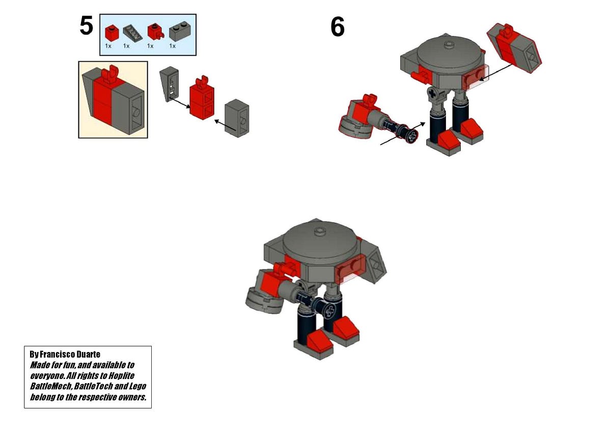 Lego Build 47 — Hoplite. Unassuming and simplistic, the Hoplite… | by ...