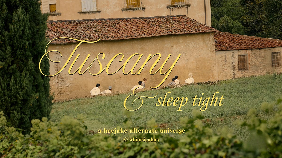 Tuscany and sleep tight. | by B. | Medium