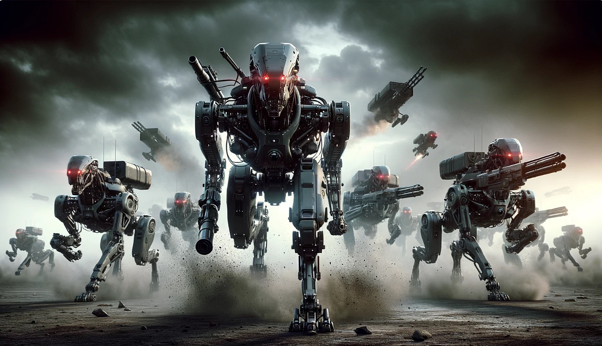 The Rise of AI Weapons and Killer Robots | by mediabrain | mediabrain ...