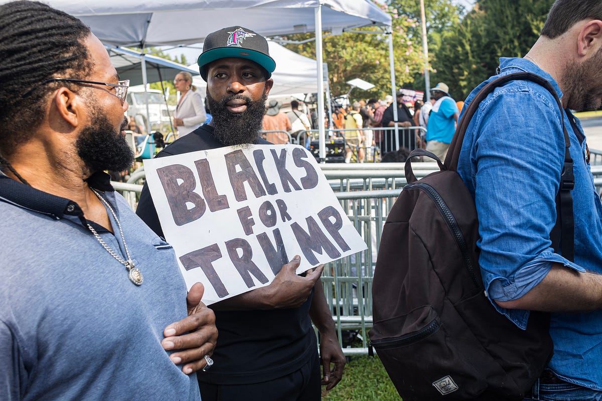 Why Do Some Black Men Support Trump? | by Vena Moore | Living By The ...