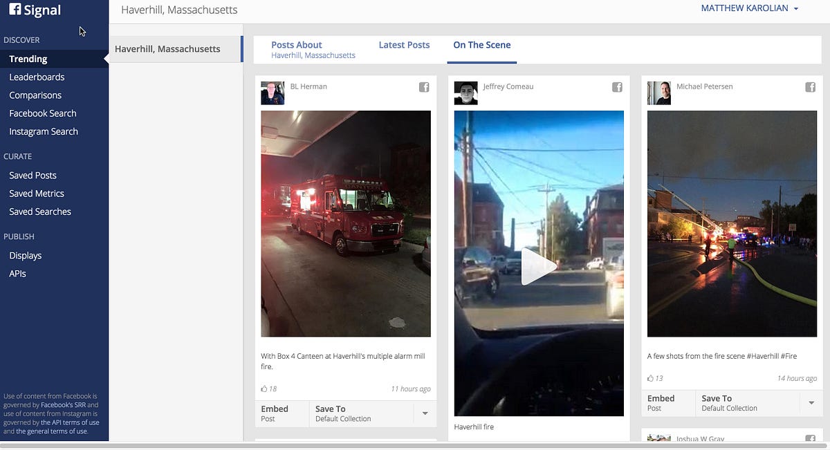 A quick look inside Facebook Signal | by Matt Karolian | Medium