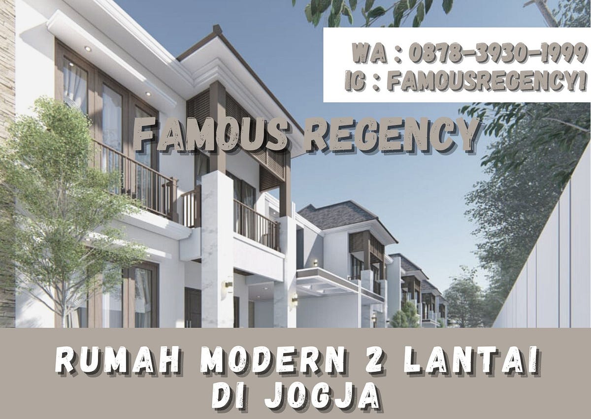 TERJAMIN AMAN, Hubungi 0878–3930–1999, Rumah Lantai 2 Minimalis Modern ...
