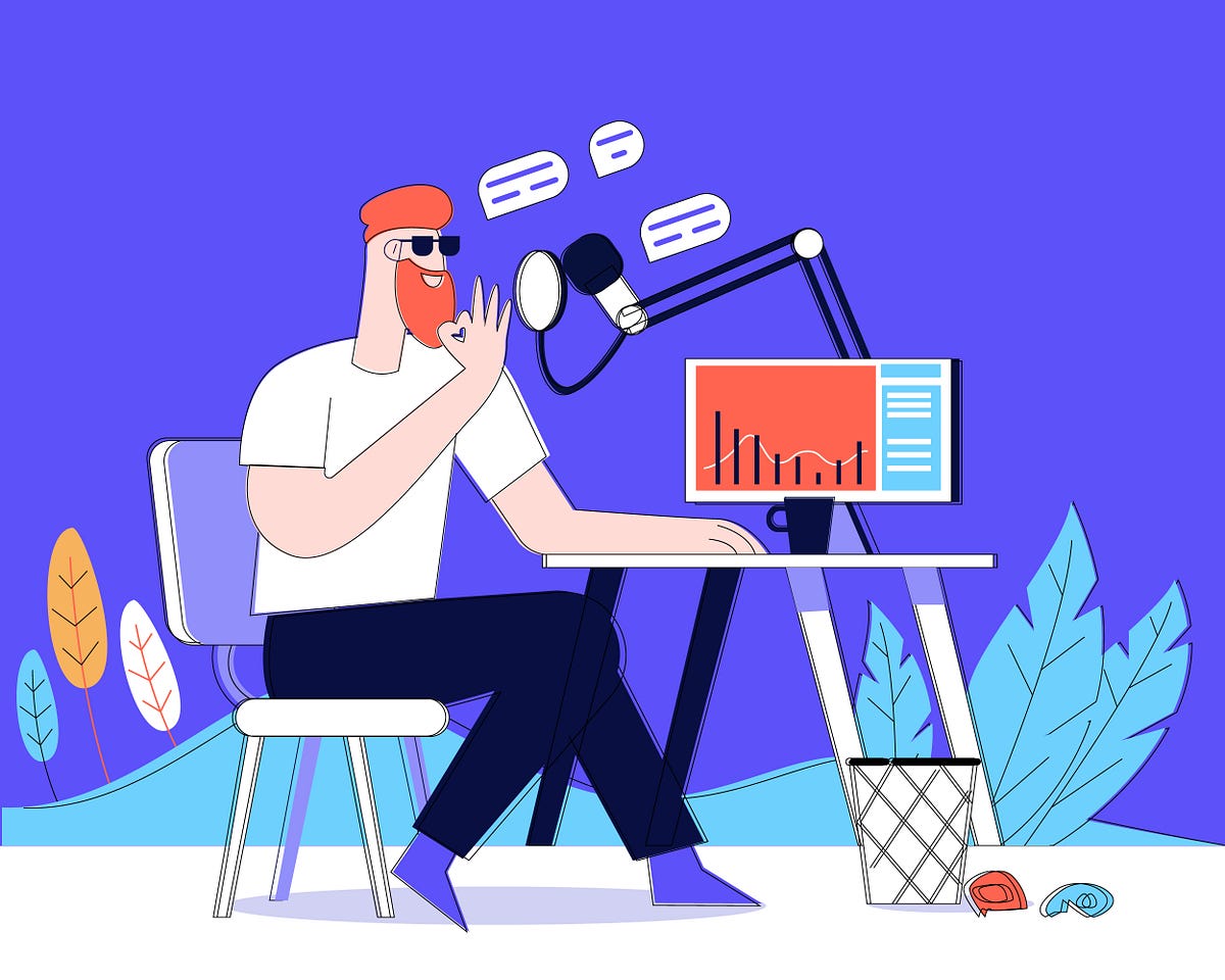 Content creator vector illustration - Getronydesign - Medium