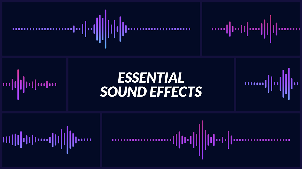 Essential Sound Effects for Motion Graphics | by Mister Horse | Mister ...