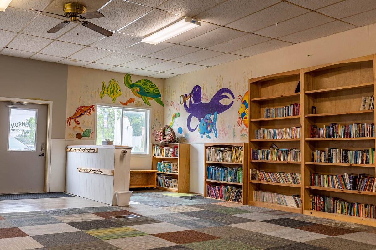 The Little Library that Could. In rural Johnson, Nebraska, the only ...