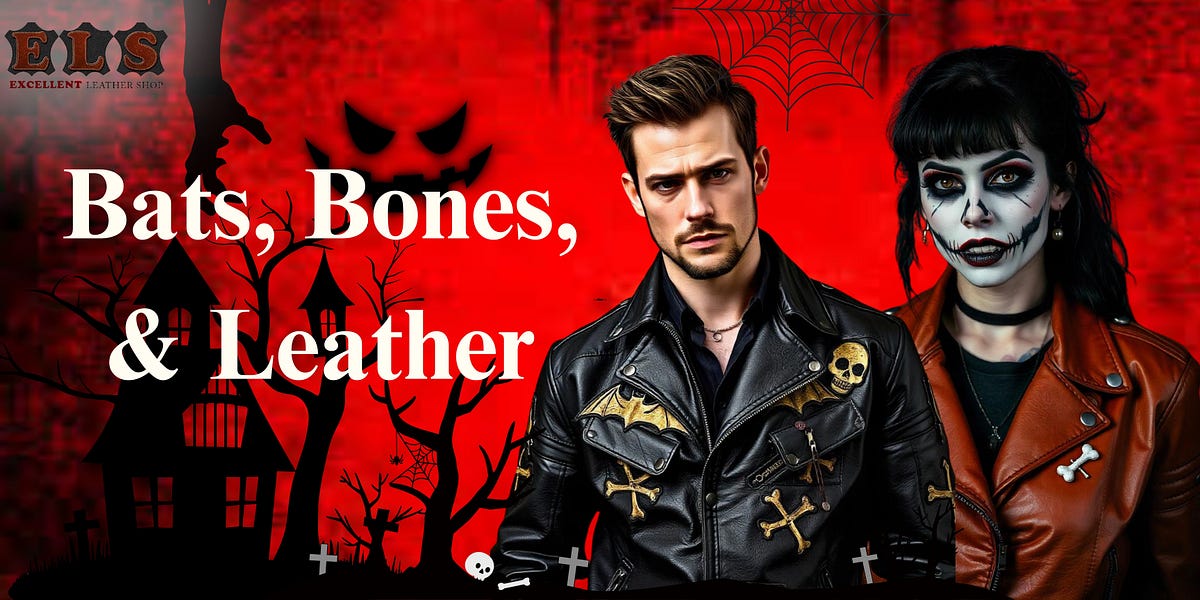 Bats, Bones, & Leather: The Ultimate Guide to Halloween Leather Jackets ...