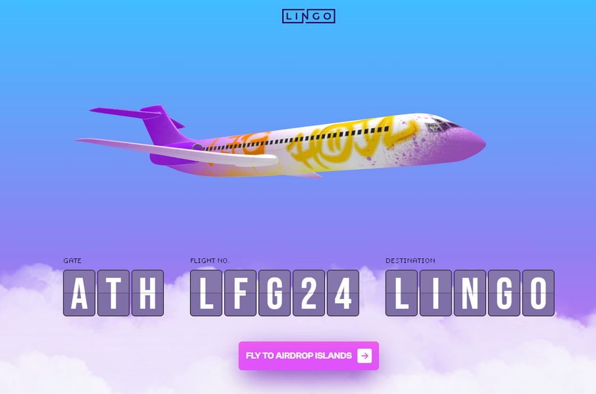 💎 Lingo has launched an airdrop campaign 💎 | by Crypto_King | May, 2024 ...