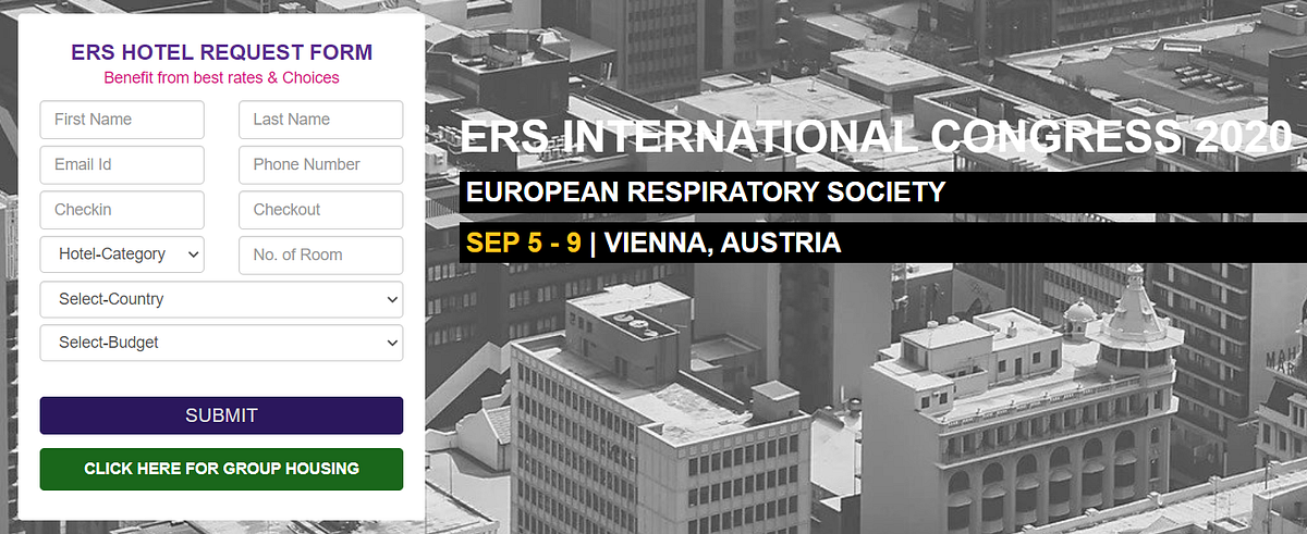 ERS 2020 — International Congress 2020 (European Respiratory Society ...