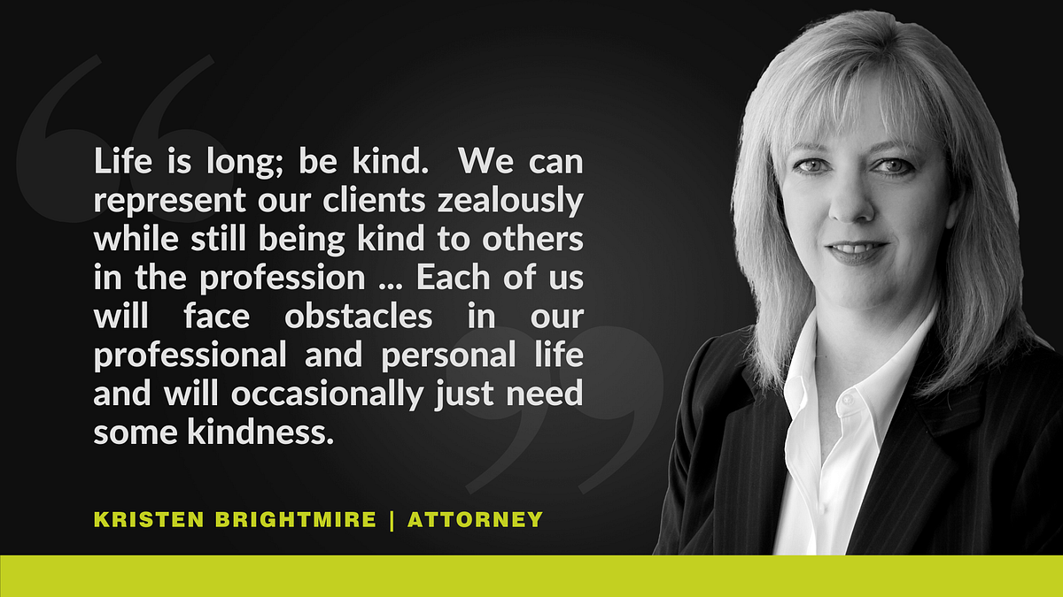 Attorney Spotlight | Q&A with Kristen Brightmire | by OPVEON | Medium