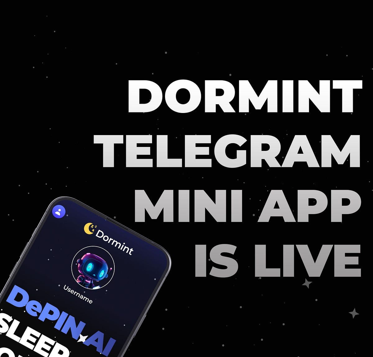 Airdrop : Dormint mini app 🚀 Exciting news! Our Telegram mini app is ...