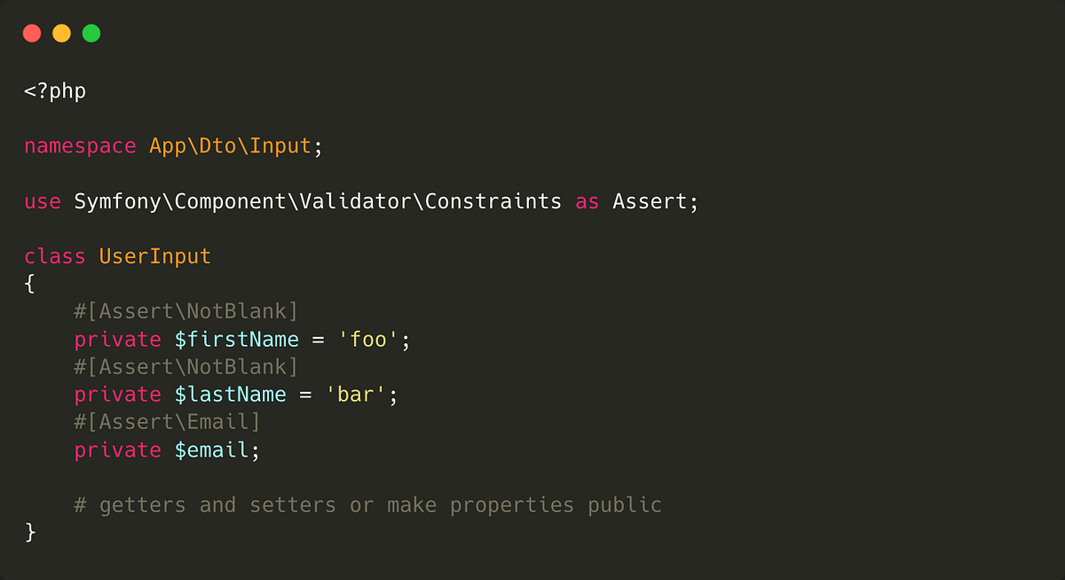Convert Request Data To Dto Input Objects With Symfony By Mokhtar