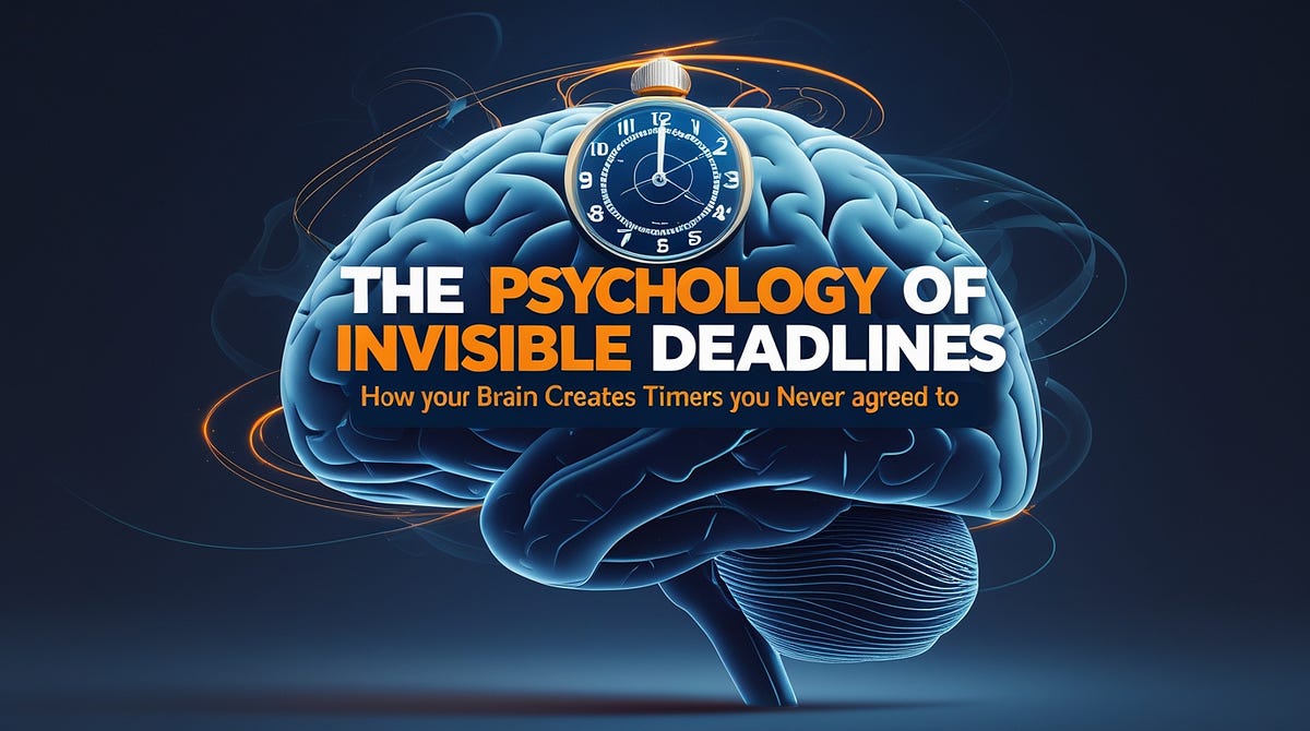 The Psychology of Invisible Deadlines: How Your Brain Creates Timers ...