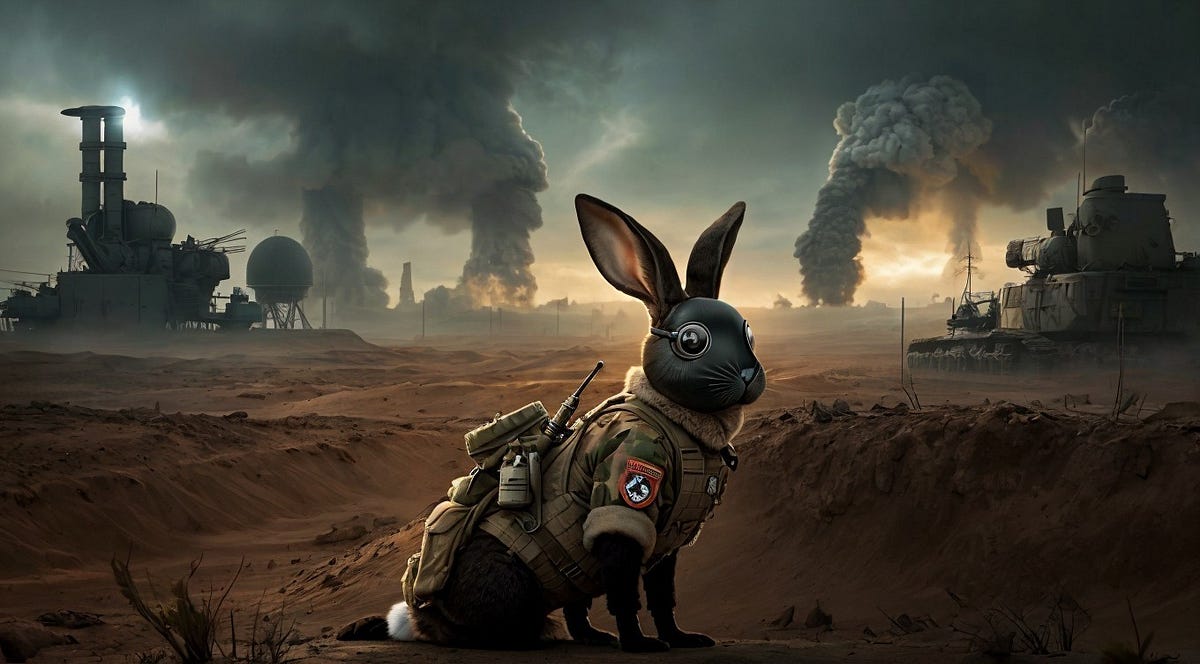 102nd Infantry Battalion Military Working Rabbits Crypto Guardians Just ...