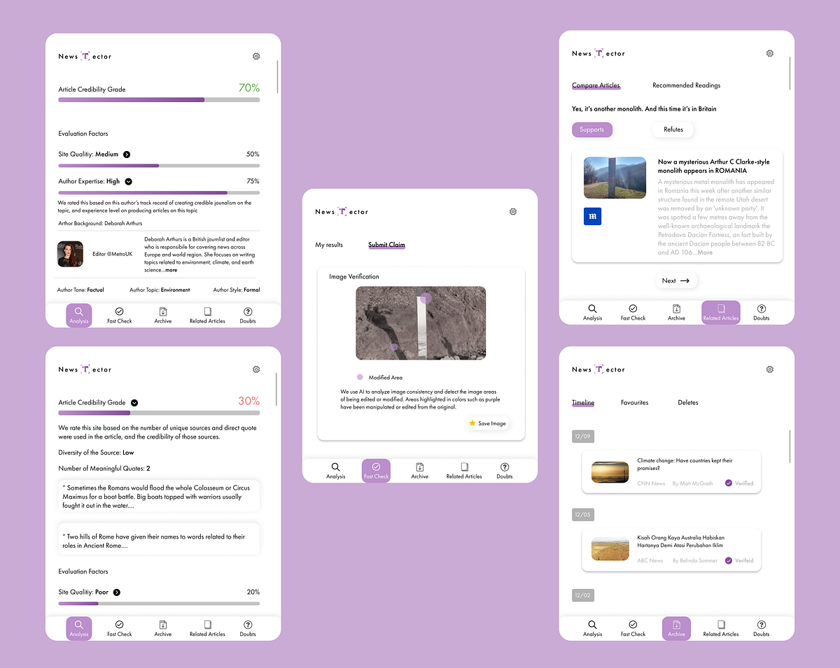 Part 3 — The NewsTector | Final Prototype and Documentation | by ...