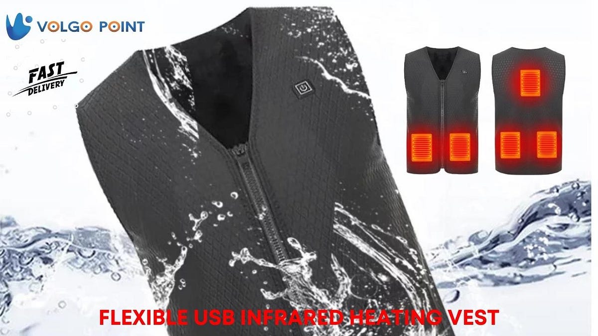 Infrared Heating Vest - Maenabab - Medium