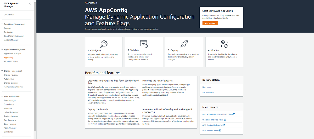 Introduction to AWS AppConfig. 12-factor application methodology was… | by guraycintir | Medium