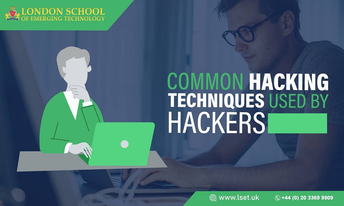 Common Hacking Techniques Used by Hackers | by LSET | Medium