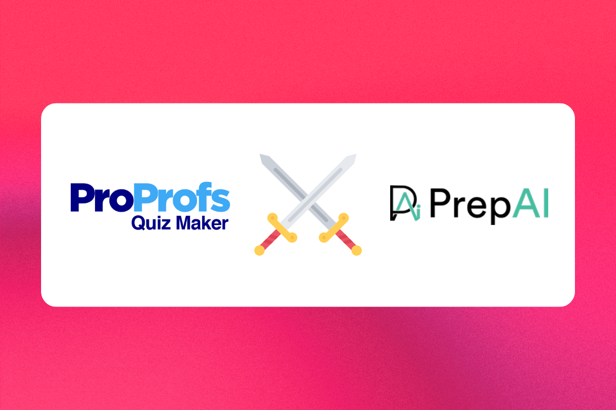 ProProfs Quiz Maker vs. PrepAI: Are these the best AI exam generators? | by Reema Charan | Sep ...