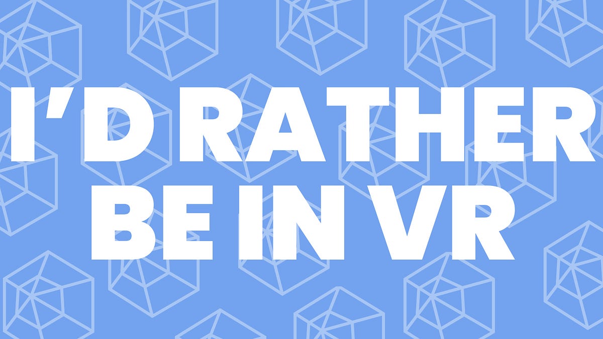 Free Zoom backgrounds for VR nerds | by Tom Sharman | Virtual Library ...