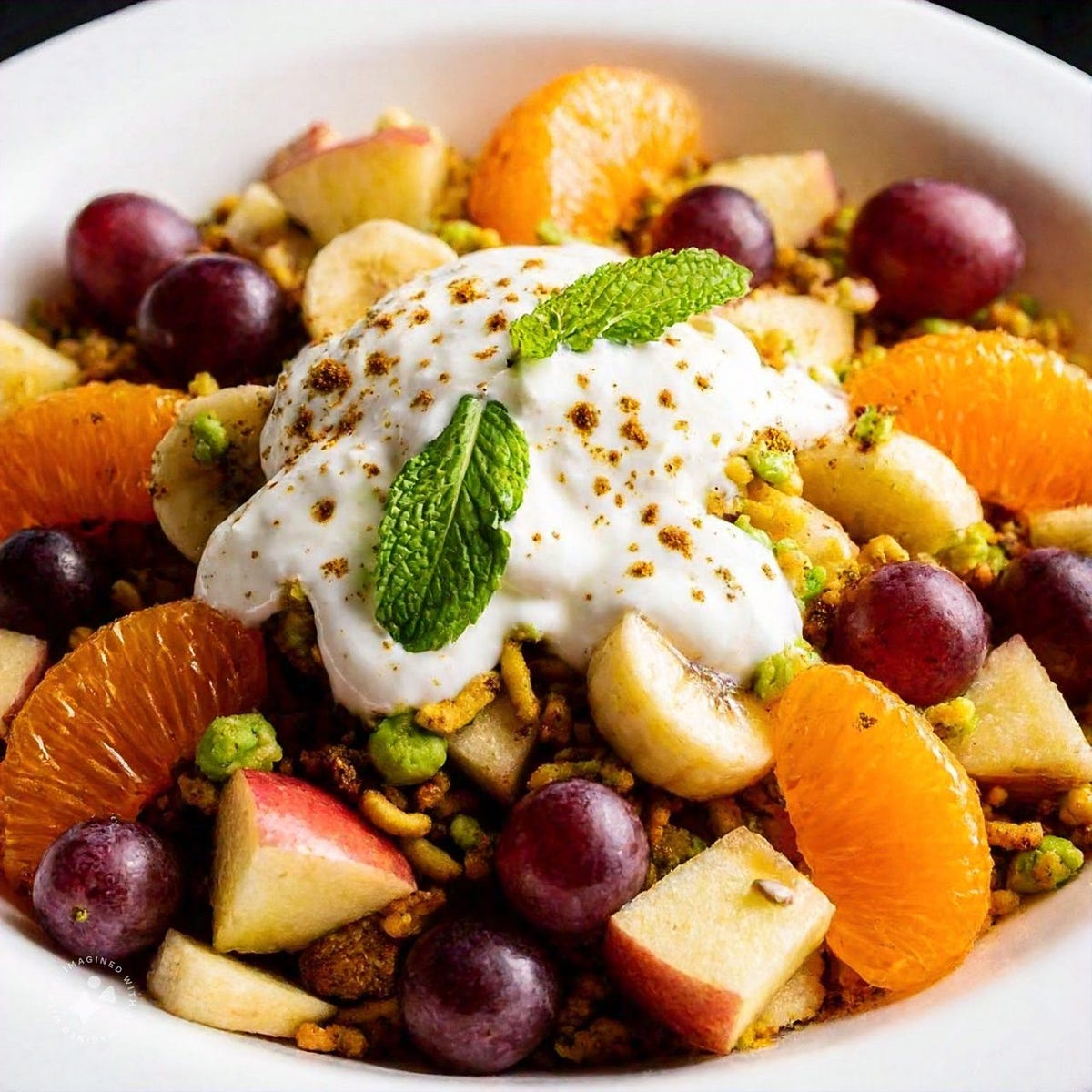 Fruit Chaat with Cream Recipe. Fruit Chaat with Cream Recipe | by ...