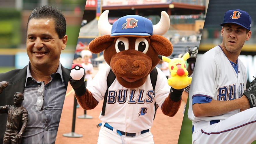 Durham Bulls Mascot